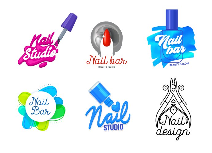 Nail Polish Font Vector Images (over 150)