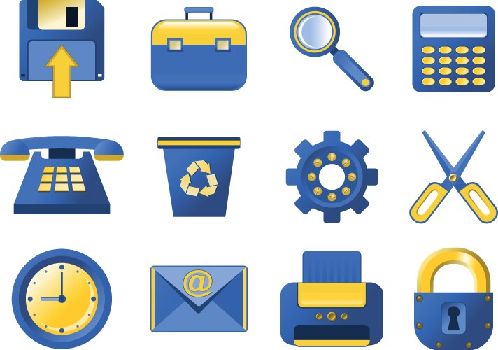 Blue Contact Icons Vector Images (over 34,000)