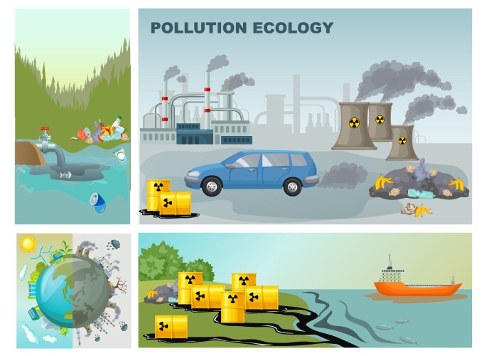 Land Pollution Vector Images (over 3,400)