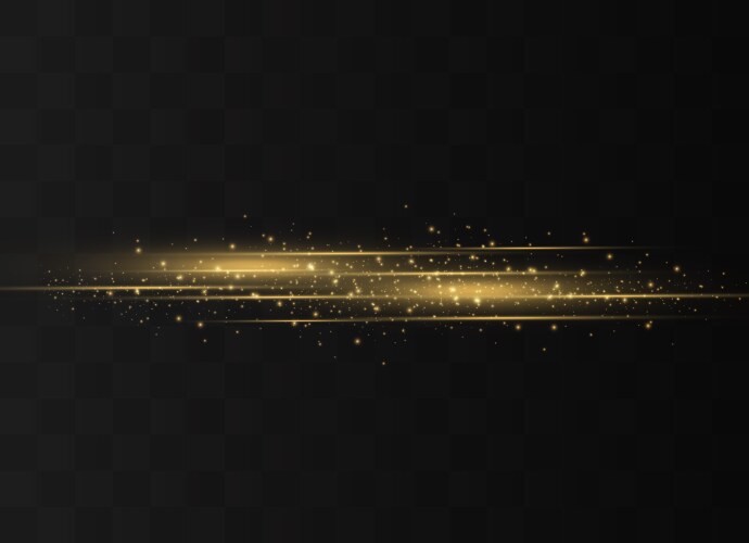 Yellow horizontal line Royalty Free Vector Image