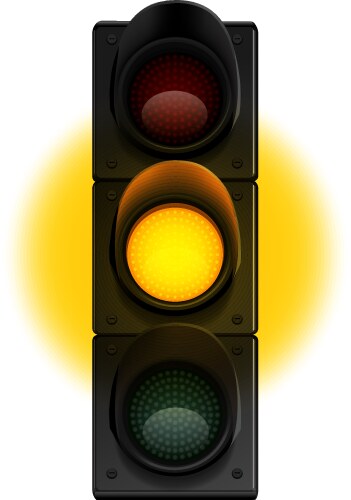 Traffic light icon signal stoplight Royalty Free Vector