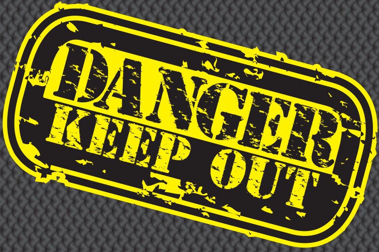 Keep Out Vector Images (over 2,500)