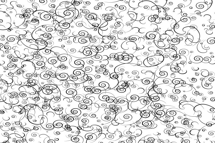 Huge set of hand drawn swirls for design Vector Image