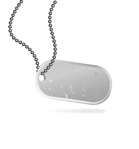 Military Dog Tags Vector Images (over 2,600)