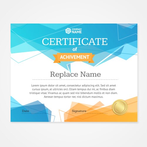 Modern Certificate Border Template Vector Images (over 18,000)
