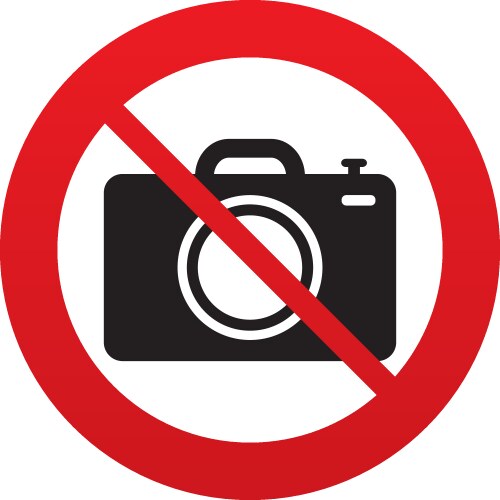 No Photography Sign Vector Images (over 2,900)