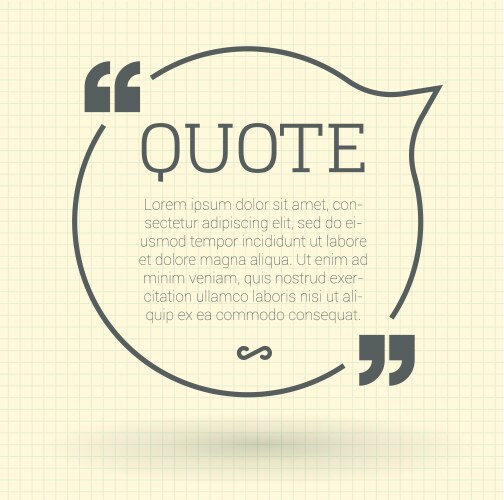 Quote Vector Images (over 370,000)