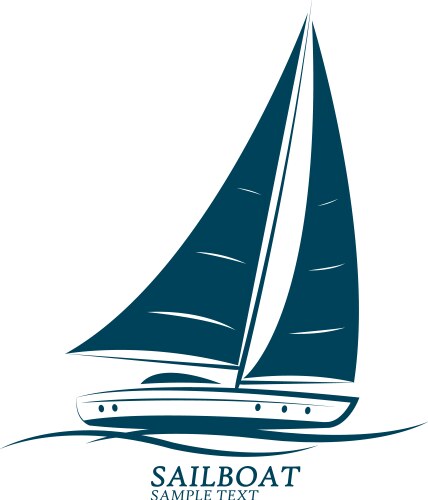 Sailboats Royalty Free Vector Image - VectorStock