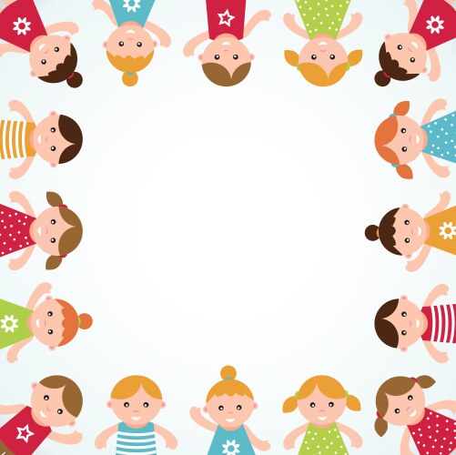 Kids frame Royalty Free Vector Image - VectorStock