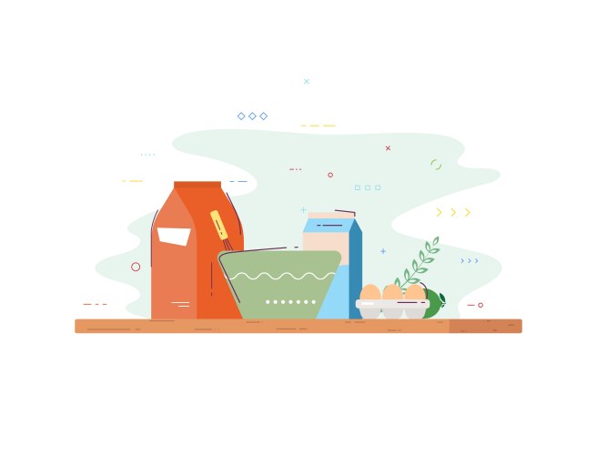 Made with natural ingredients eco green label Vector Image