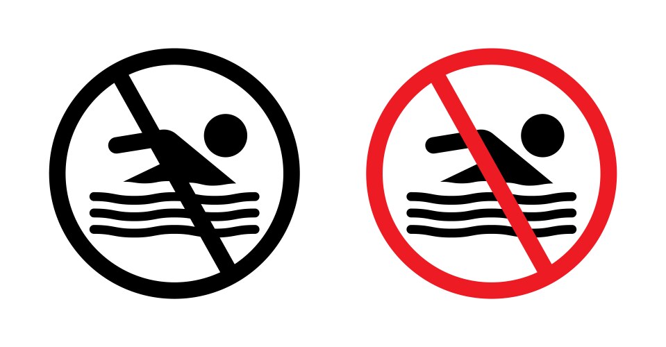 Swimming pool rules sign Vector Images & Graphics for Commercial Use ...