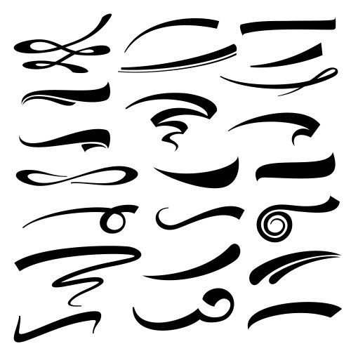 Black Underline Lettering Vector Images (over 600)