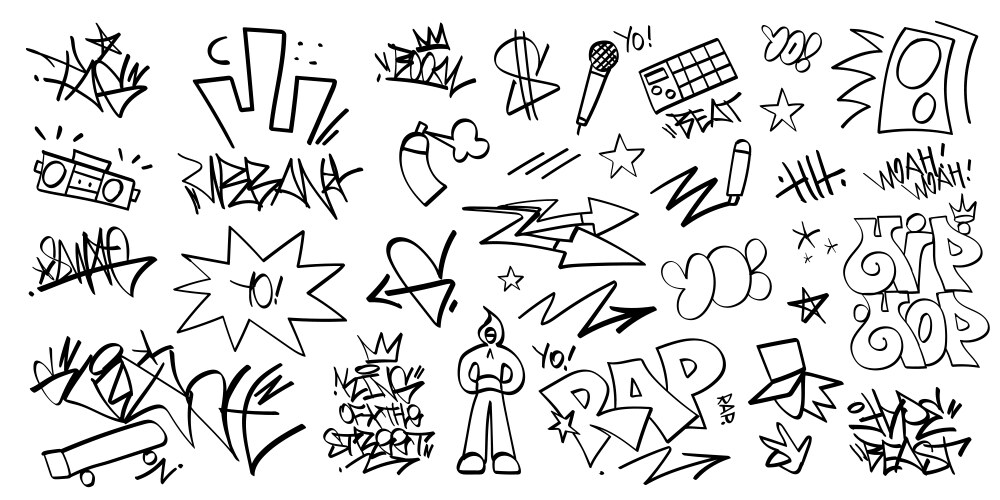 Graffiti Art Vector Images (over 56,000)