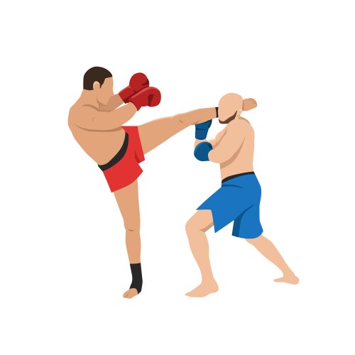 Kickboxing Vector Images (over 7,800)