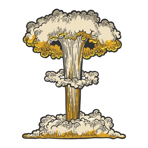 Nuclear Bomb Drawing Vector Images (over 520)