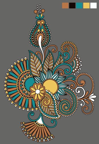 Versace royalty design Royalty Free Vector Image