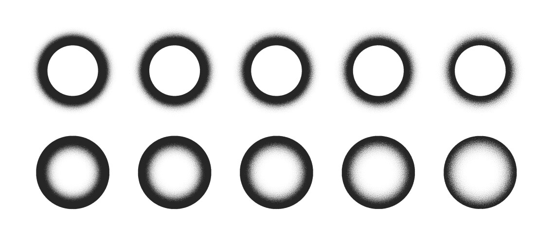 Noise rectangle frame Royalty Free Vector Image