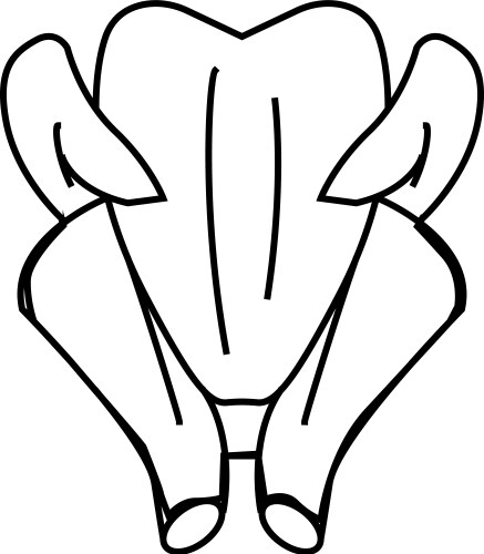 Broiler chicken Vector Images & Graphics for Commercial Use | VectorStock