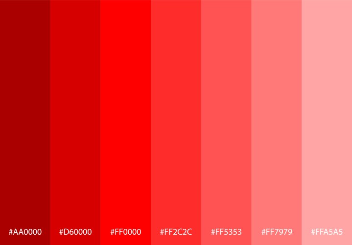 Color Palette for Dark Skin Vector Images (over 140)
