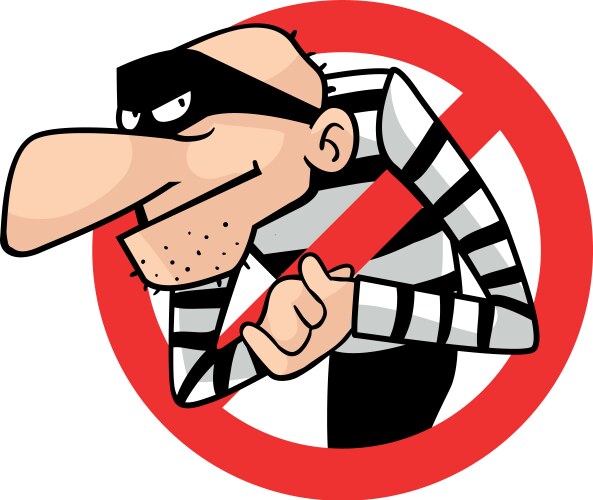 Thief Cartoon Vector Images (over 9,200)