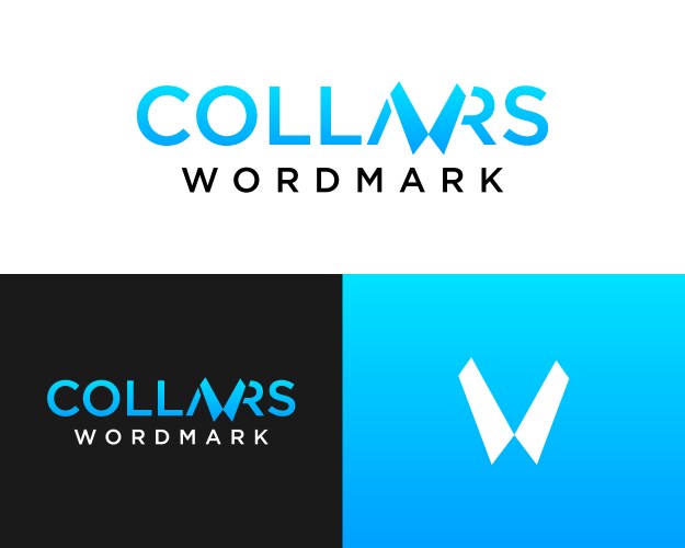 Collars logo Royalty Free Vector Image - VectorStock