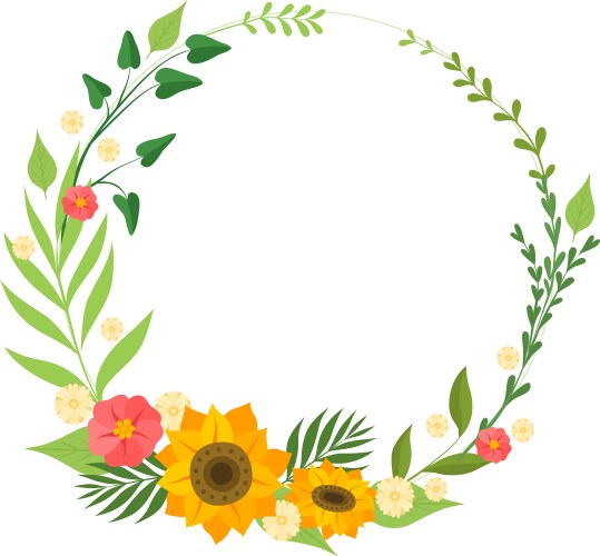Flower Border Birthday Vector Images (over 22,000)