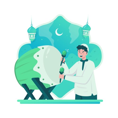 Bedug Ramadhan Vector Images (over 320)