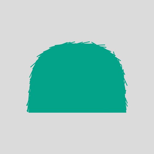 Hay stack icon Royalty Free Vector Image - VectorStock