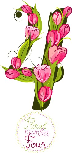 Four oranges Royalty Free Vector Image - VectorStock