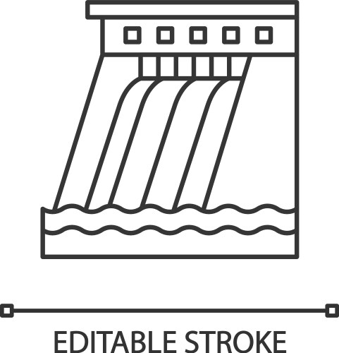 Dam drawing Vector Images & Graphics for Commercial Use | VectorStock