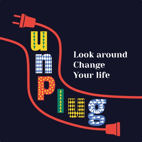 Push yourself because no one else is going to do Vector Image