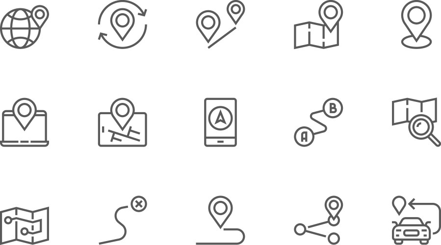 Map Icons Vector Images (over 750,000)