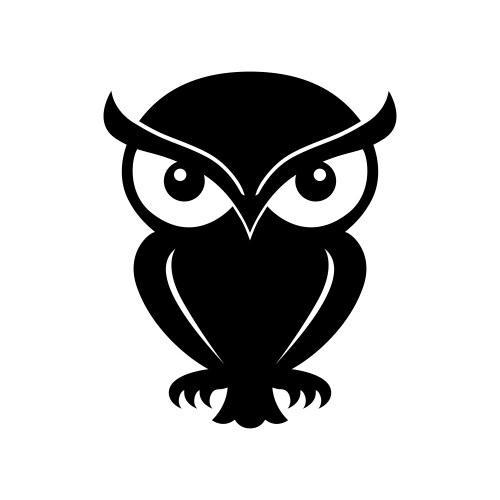 Line Drawing Owl Vector Images (over 8,600)