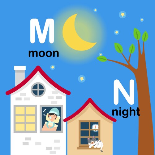 Letter M Moon Vector Images (over 190)
