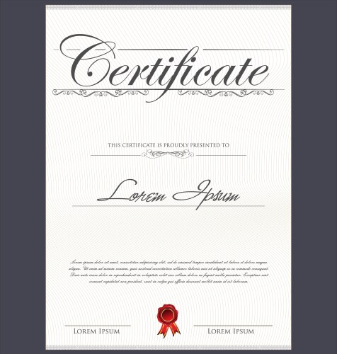 Simple professional cv and resume template Vector Image