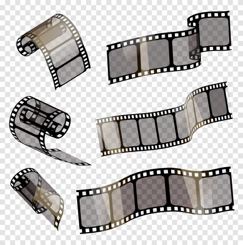 Film Strip Roll Transparent Background Vector Images (over 530)