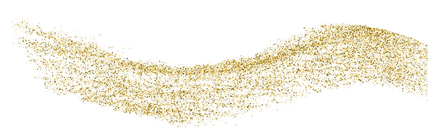Gold glitter texture horizontal long banner Vector Image