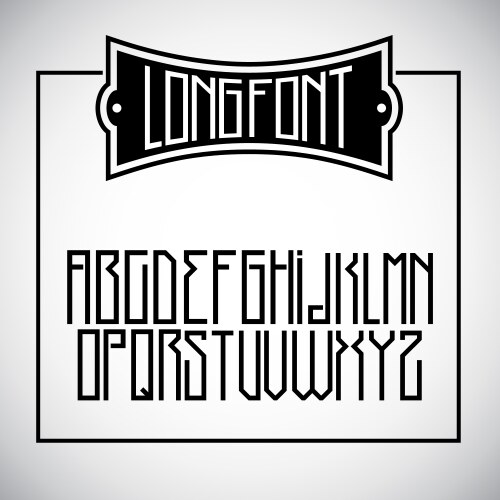 Tall Fonts Vector Images (over 2,200)