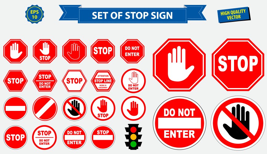 Stop domestic violence font design with hand Vector Image