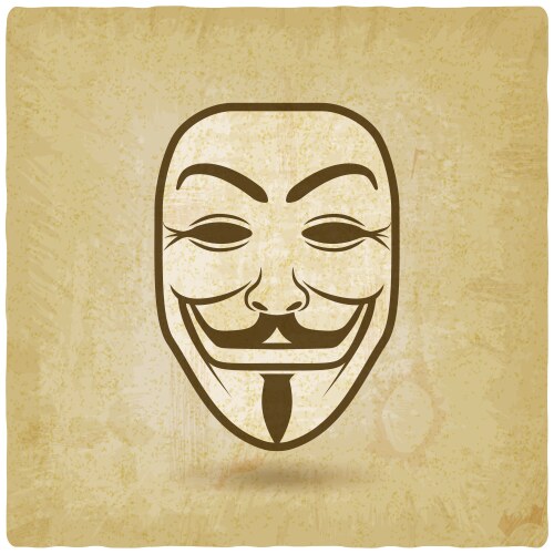 Hacker on binary code background Royalty Free Vector Image