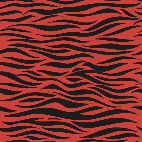 Bengal tiger stripe pattern Royalty Free Vector Image