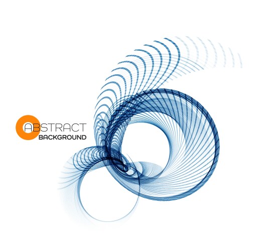Abstract swirl background Royalty Free Vector Image