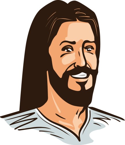 Jesus Portrait Vector Images (over 1,100)