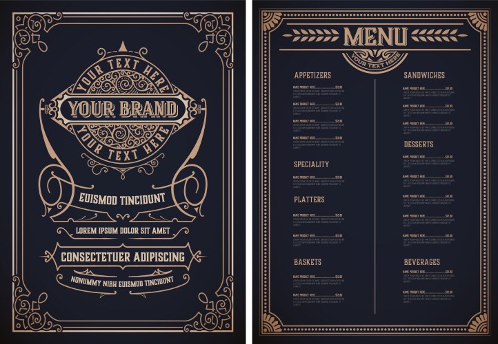 Menu Background Vector Images (over 410,000)