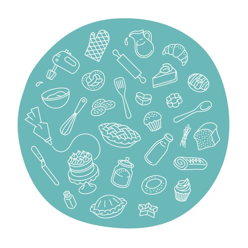 Baking Line Art Vector Images (over 17,000)