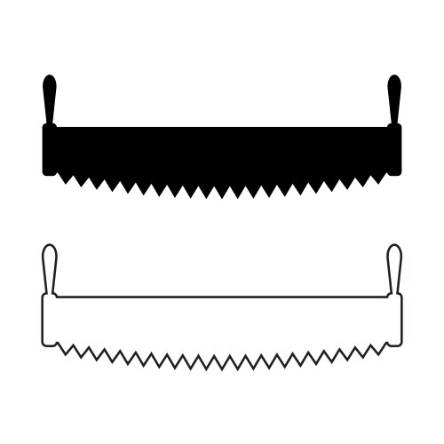 Two Handed Saw Vector Images (over 950)