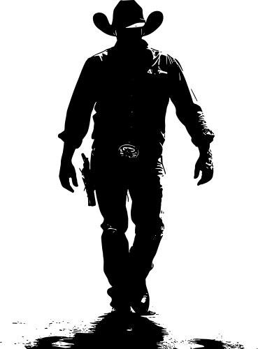 Cowboy Silhouette Vector Images (over 14,000)