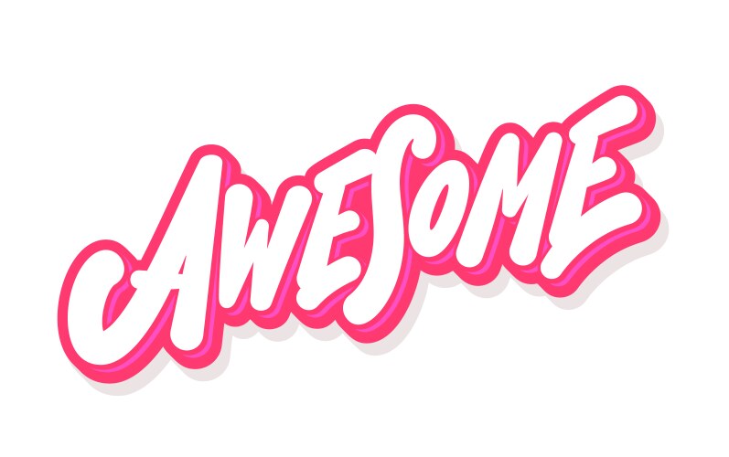 Why handwritten lettering sticker Royalty Free Vector Image