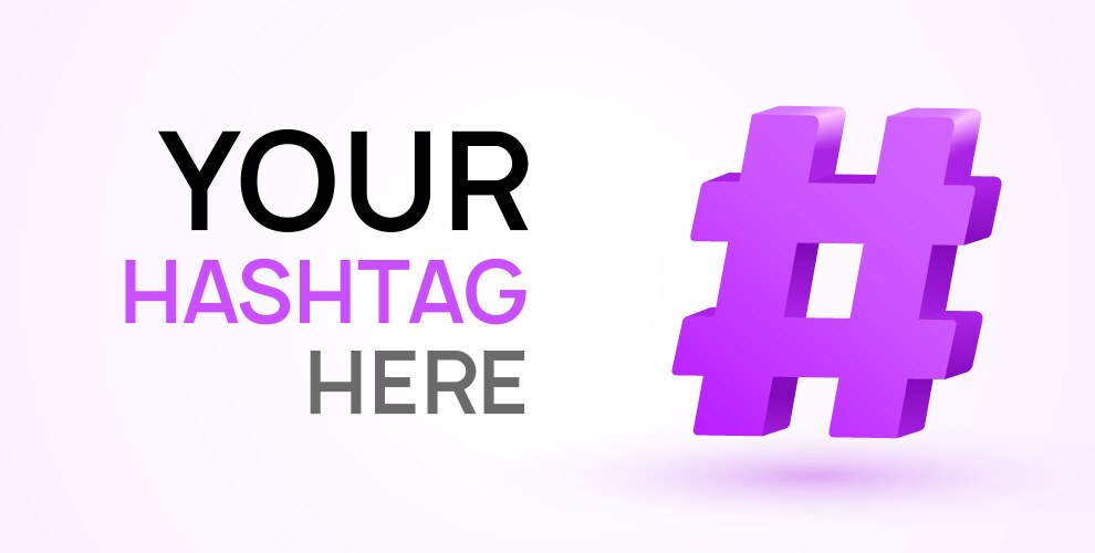 Hash Tag Vector Images (over 5,600)