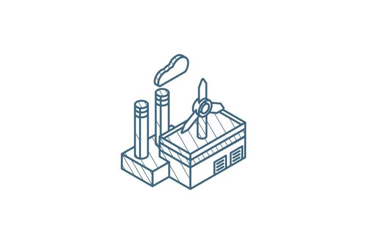 Doodle factory pollution Royalty Free Vector Image Doodle factory pollution Royalty Free Vector Image